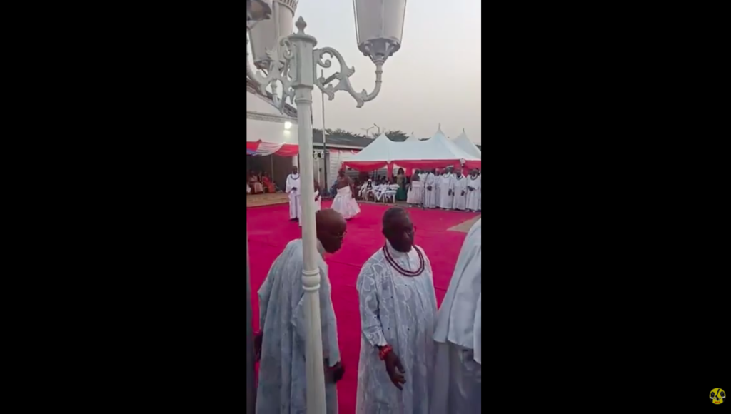 NBM Of Africa Live at the Palace of Benin, Oba Ewuare II, on the ...