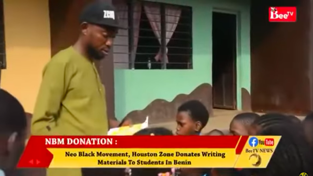 NEO BLACK MOVEMENT (NBM) OF AFRICA, HOUSTON ZONE DONATES WRITING ...
